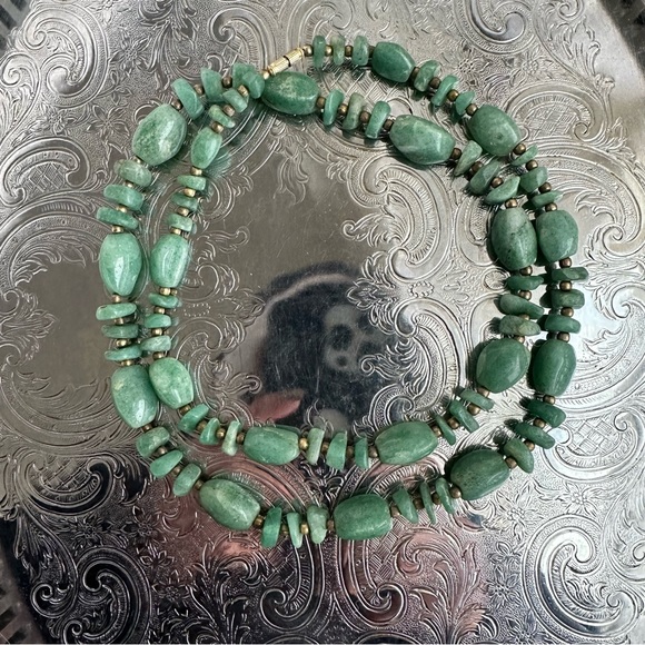 Jade | Jewelry | Vintage Faux Jade Necklace | Poshmark